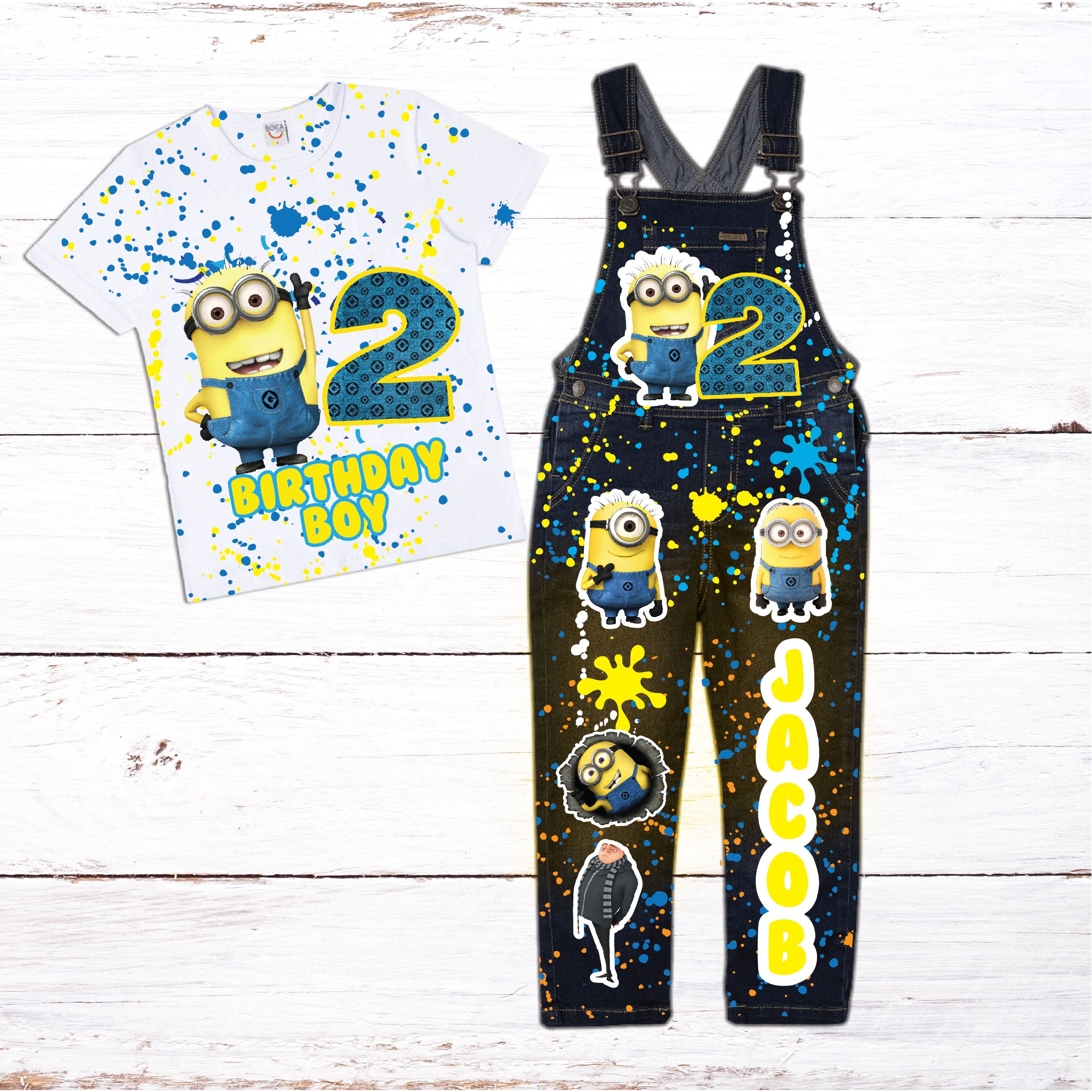 Printable Minion Overalls Minion Overalls PSD, High Quality Free PSD